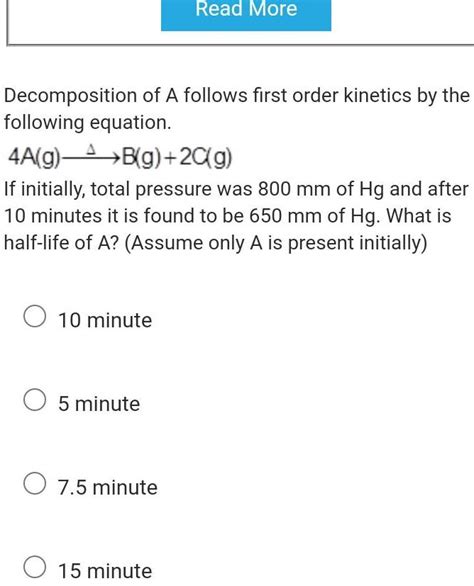 Image result for Decomposition of H2O2 Follows First Order