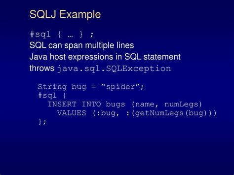 Image result for Difference Between SQLJ and JDBC