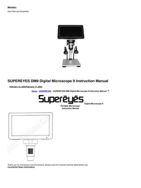 Image result for Digital Microscope User Instructions