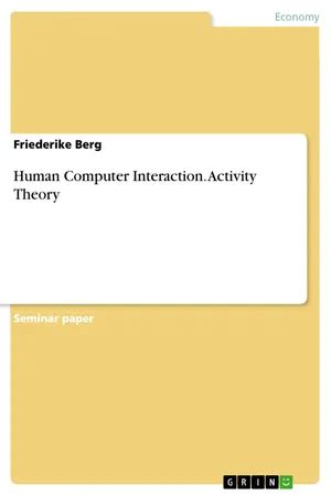 Image result for In Activity Theory and Human Computer Interaction