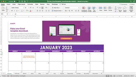 Image result for Excel Simple Calendar