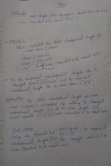 Image result for Straight Development Length