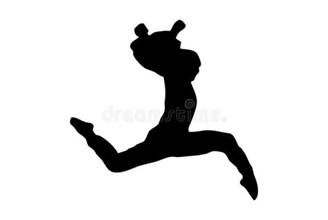 Dance Silhouette Dancing Person Sketch Shadow Dancer Art Stock ...