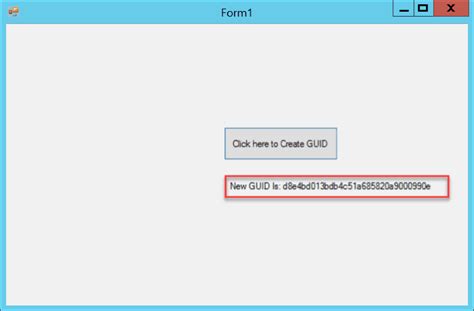 Image result for Windows Generate GUID C