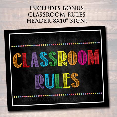 Computer Lab Poster Set | TidyLady Printables