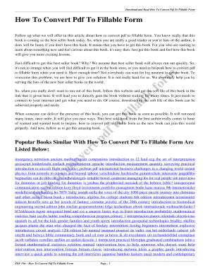 Image result for Convert PDF to Fillable Format