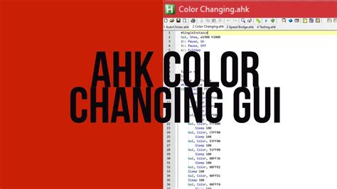 Image result for AutoHotkey Color Map