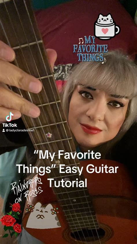 Image result for My Favorite Things Guitar Tutorial