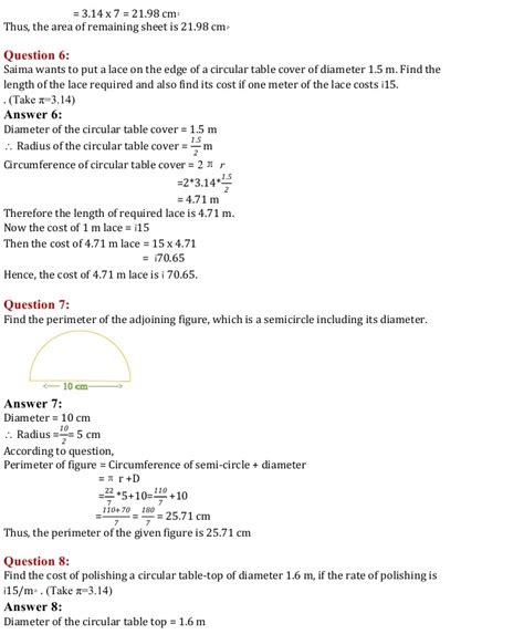 Image result for Class 7th Math Chapter 11 Perimeter and Area Exercise 11.1