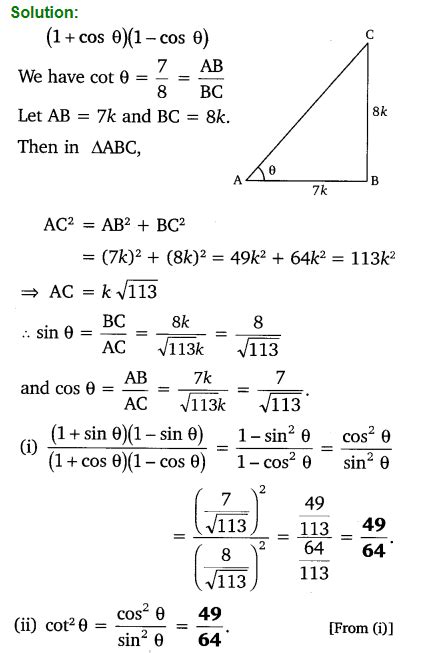 Image result for Chapter Trigonometry Class 10