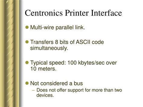 Image result for Parallel Interface Centronics Signals