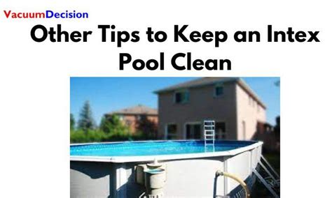 Image result for How to Vacuum Intex Pool
