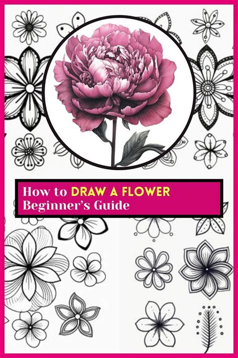 Image result for Flower Drawing Tutorial