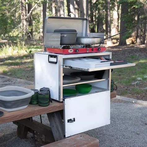 Image result for DIY Camp Cooking Box