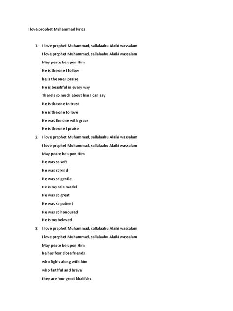 Image result for Prophet Muhammad Song