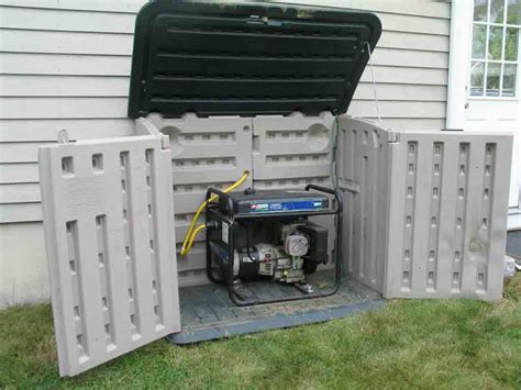 Image result for Portable Generator Storage Box
