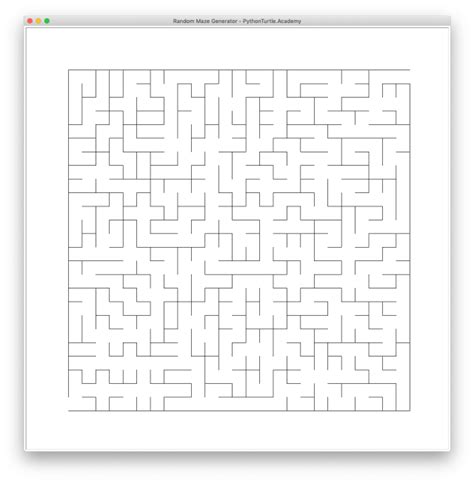 Image result for Random Any Size Maze Generator