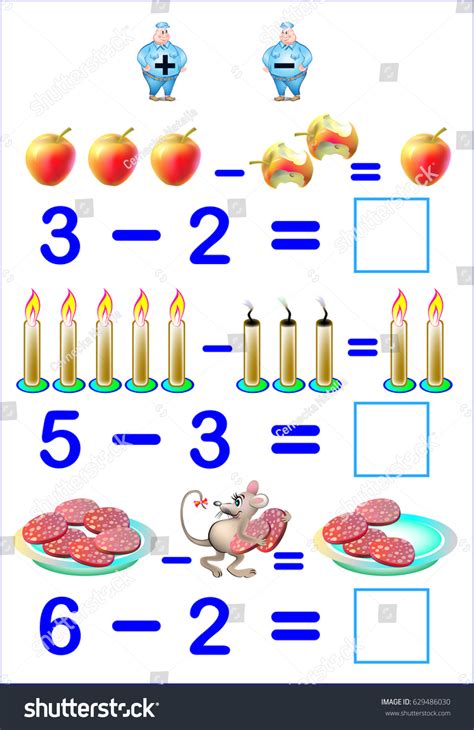 Image result for Subtraction Example