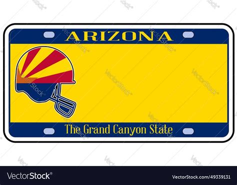 Image result for Arizona State License Plate