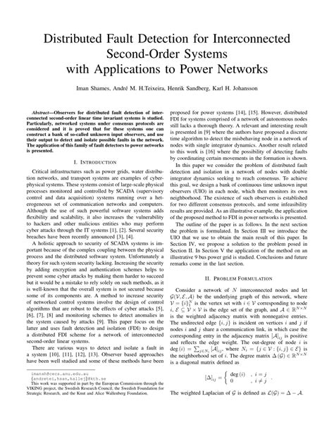 Image result for Distributed Fault Detection