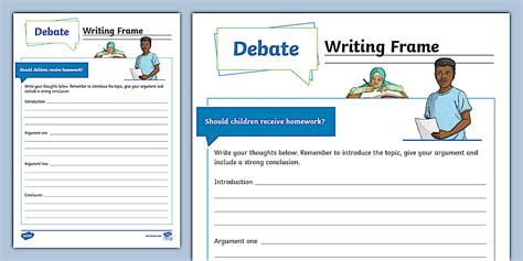 Image result for Debate Writing Frame
