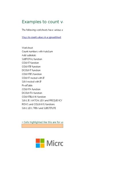 Image result for Excel Spreadsheet Easy Counting