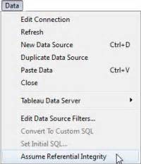 Image result for Tableau Referential Integrity