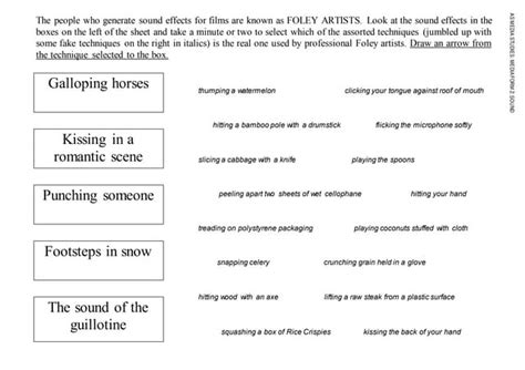 Foley Sound | DOCX