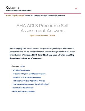 Image result for ACLS Rhythm Test