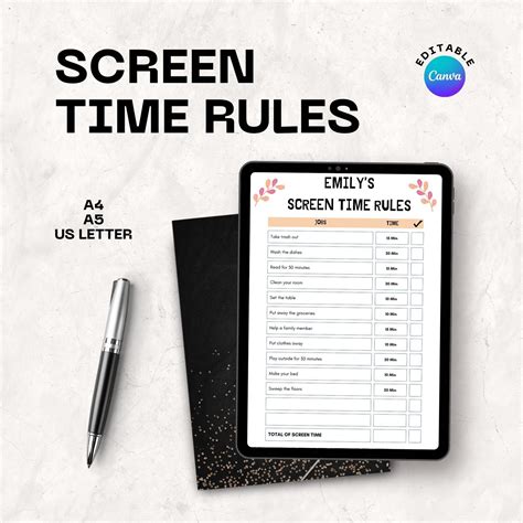 Image result for Visual Timetable for Screen Time Use