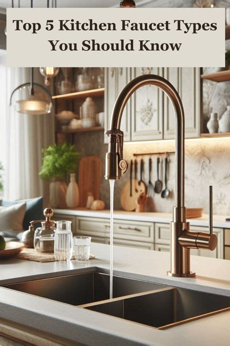 Image result for Different Types of Kitchen Faucets