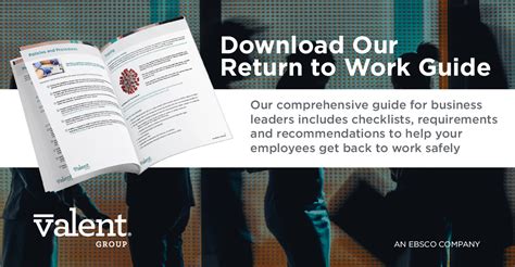 Image result for CDC Return to Work Guidelines