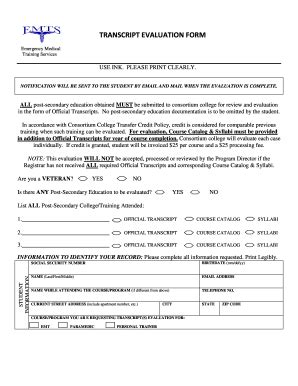 Image result for Transcript Evaluation