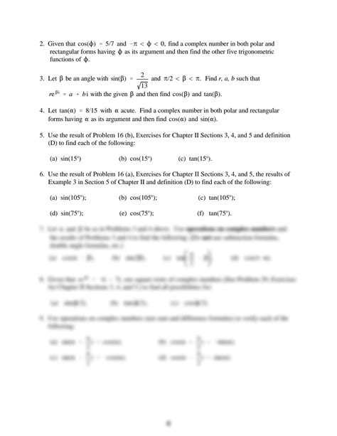 Image result for Trigonometry Complex Numbers