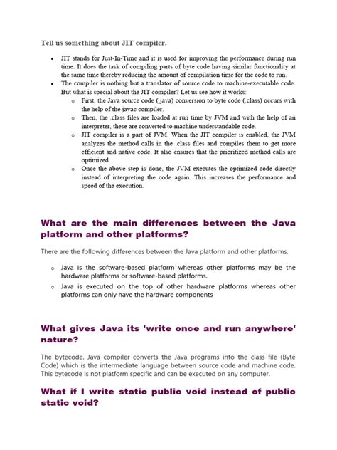 Image result for Java Interview Questions PDF Download