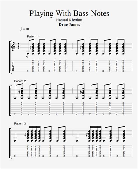 Image result for All Regular Notes Bass
