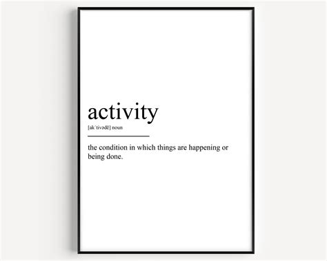 Image result for Activity Definition