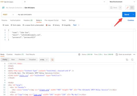 Image result for Postman Post Example