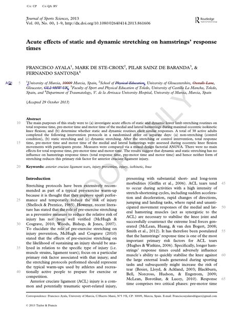 Image result for Dynamic Stretching of Hamstrings