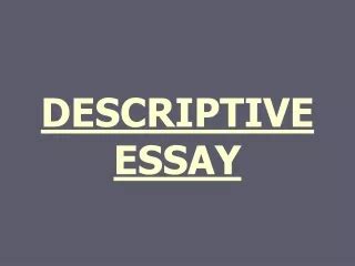 Image result for Example of Descriptive Essay About an Object