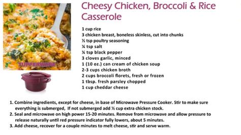 Image result for Tupperware Micro Pressure Cooker Recipes