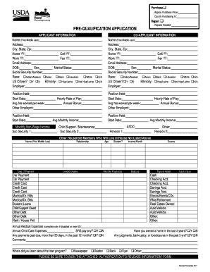 Image result for USDA Rural Development Application Template