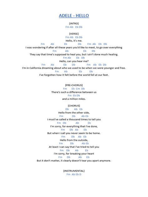 Image result for Adele Hello Song