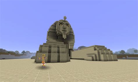 Image result for Statue Sphinx Minecraft Small