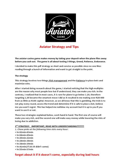 Image result for Aviator Tips