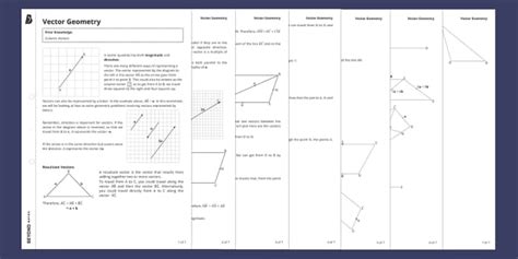 Image result for Vector Geometry Maths Genie