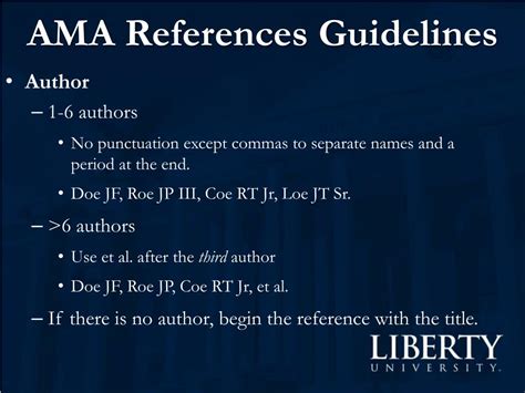 Image result for AMA Reference Page Example