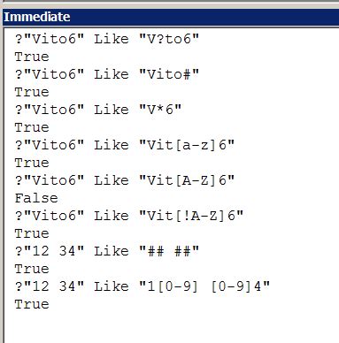 Image result for Access VBA Like SQL