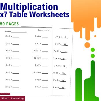 Image result for 7X Table Paper