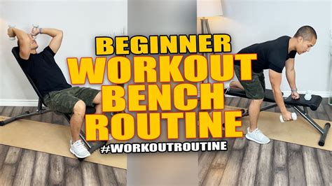Weight Bench Workout Routine For Beginners | EOUA Blog